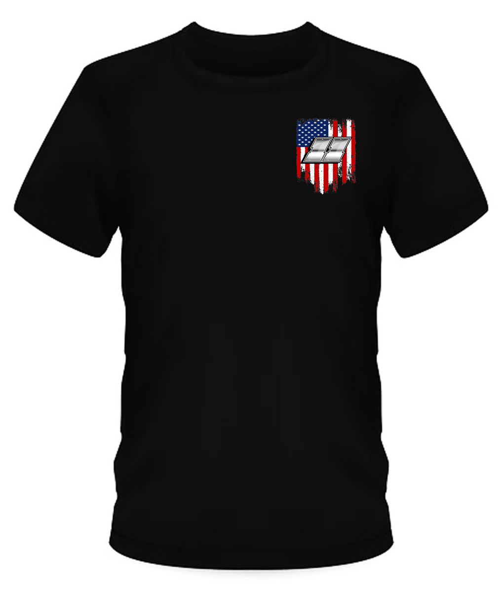 Danica Dart American Flag Design – shorttrackheroes