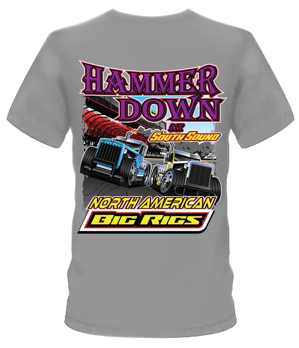 South Sound Speedway Big Rigs T-Shirt – shorttrackheroes