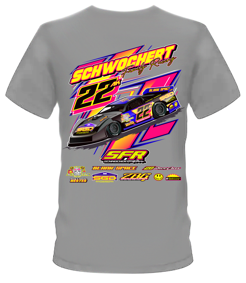 Schwochert Family Racing 2025 T-Shirt – shorttrackheroes