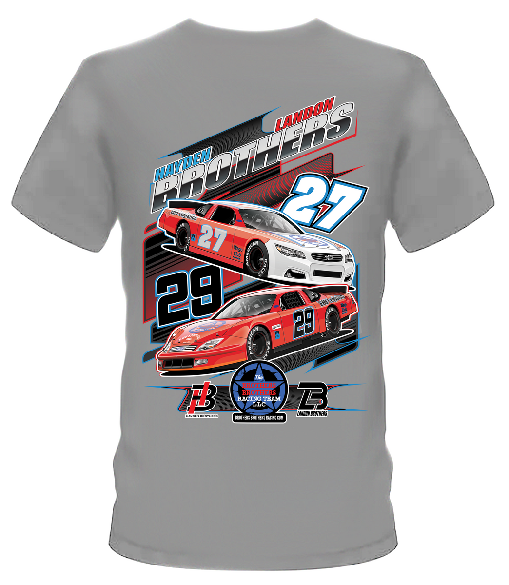 The Brothers Brothers Racing Team T-Shirt – shorttrackheroes